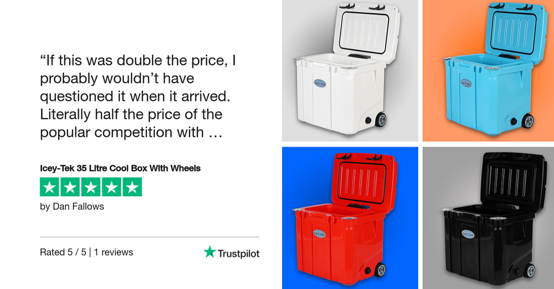 35 Litre Cool Box product review from Dan. Cheers! – Icey-Tek / Cool ...
