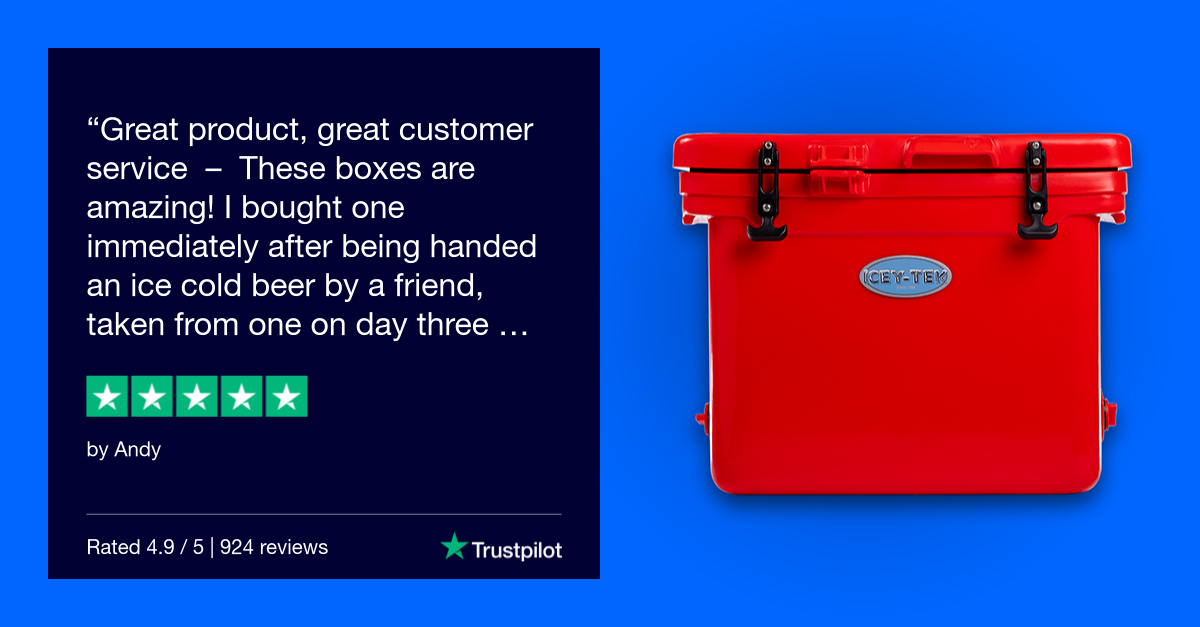 Thanks Andy 🙏 - Customer review – Icey-Tek / Cool Boxes UK