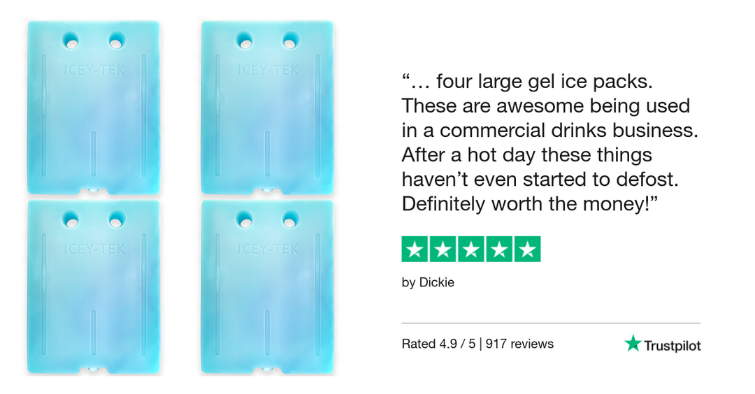 Icey-Tek Large Gel Packs - Customer review – Icey-Tek / Cool Boxes UK