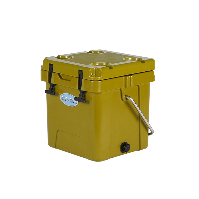 Icey-Tek 18 Litre Cube Cool Box w Handle | Camping. Picnic. Day trips ...