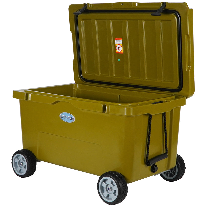Icey-Tek 85 Litre Cool Box With Wheels | Cool Boxes UK | 5 Star Rated ...