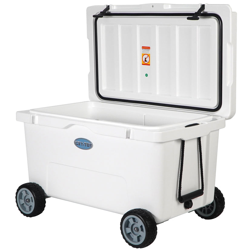 Icey-Tek 85 Litre Cool Box With Wheels | Cool Boxes UK | 5 Star Rated ...